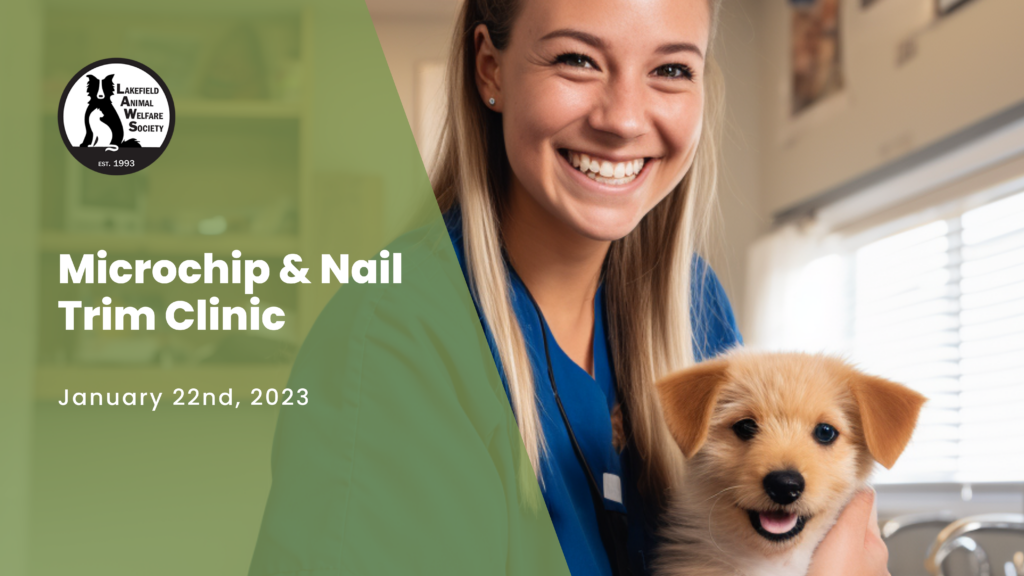 Microchip Clinic - Lakefield Animal Welfare Society Lakefield Animal ...